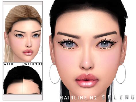 The Sims Resource Hairline N2