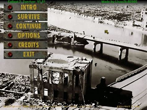 Loading Screen Image Survivor Mod For Fallout 2 Moddb