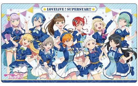 駿河屋 新品 Liella ラバーデスクマット エトワールブーケ Ver 「ラブライブスーパースター」（デスクマット）