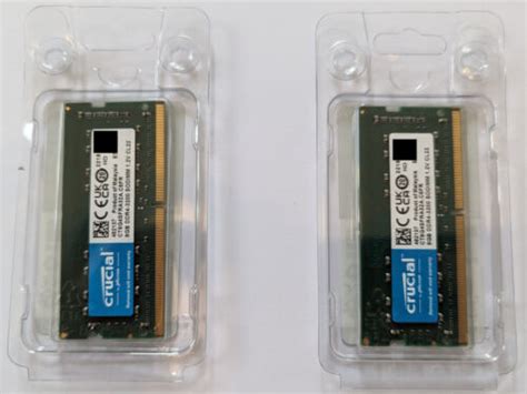 2x Crucial CT8G4SFRA32A 8GB DDR4-3200 (PC4-25600) Arbeitsspeicher | eBay