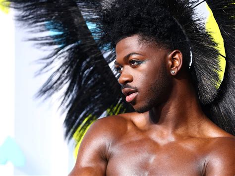 Download Black Gay Man Lil Nas X Wallpaper