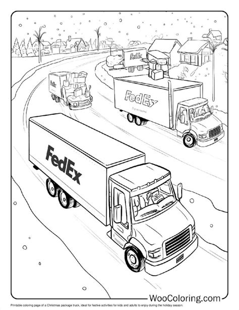 100 Truck Coloring Pages Free Pdf To Print Woo Coloring