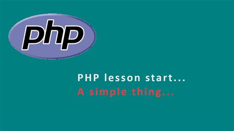 Php Lesson Start Dinna Sinhala Youtube