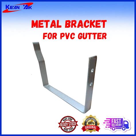 Metal Bracket For Pvc Gutter Bracket Besi Lazada
