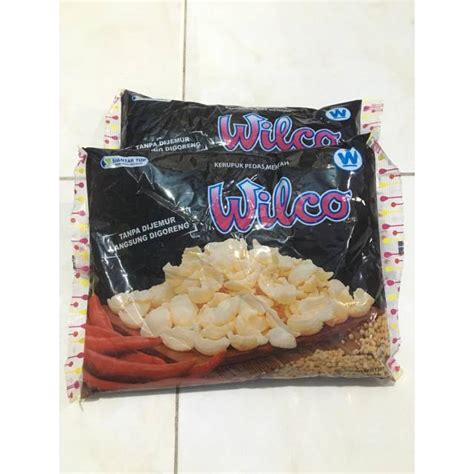 Jual KRUPUK WILCO PEDAS 350g Mentah Shopee Indonesia