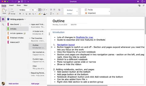 The Essential Onenote For Mac Guide The Essential Onenote For Mac Guide