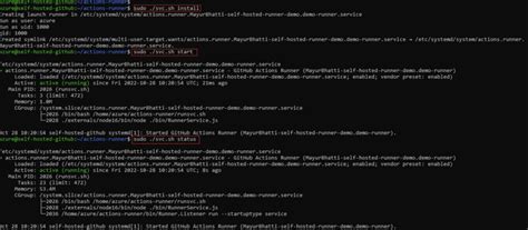 setting up a self hosted runner on github actions dev community