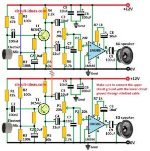 Simple Intercom Circuit Circuit Ideas For You
