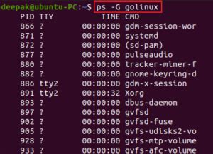 25 Ps Command Examples In Linux Cheat Sheet GoLinuxCloud