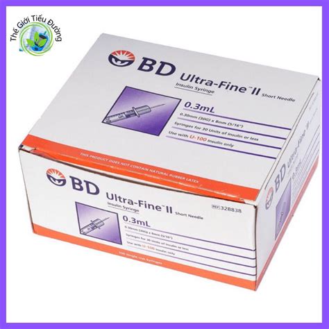100gr100pcsbox Short Needle Syringes Bd Ultra Fine Ii 03ml