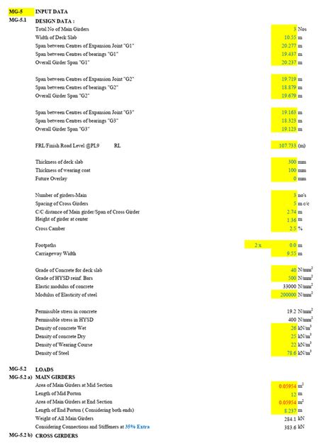 Dead Load Calculation Pdf Civil Engineering Building Engineering