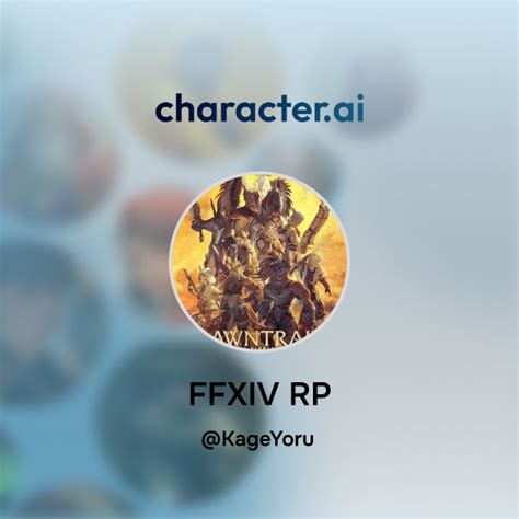 Chat With Ffxiv Rp Characterai Ai Chat Reimaginedyour Words Your World