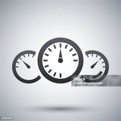 向量儀表板圖示向量圖形及更多器材圖片 器材 圓形 圖形使用者界面 Istock