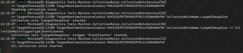 dotnet monitor querying the trigger state