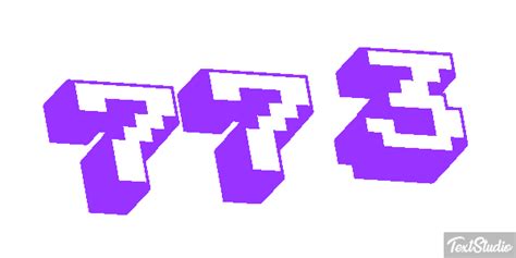 773 Number Animated  Logo Designs