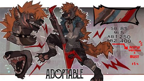 Auction Modern Gnoll Bard Hold By Lisablack89 Adopt On Deviantart