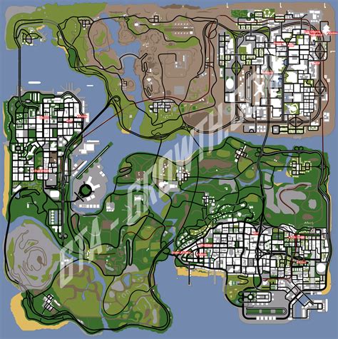Gta Growth Gta San Andreas Mapas Ropa