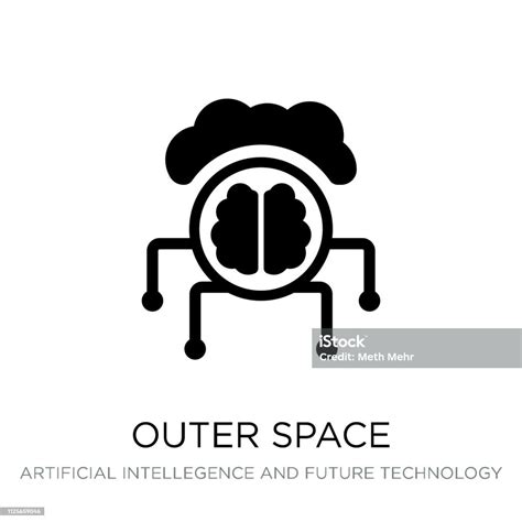 흰색 바탕에 우주 아이콘 벡터 우주 유행 가득 인공 Intellegence 및 미래 기술 컬렉션 아이콘 과학에 대한 스톡 벡터 아트 및 기타 이미지 Istock
