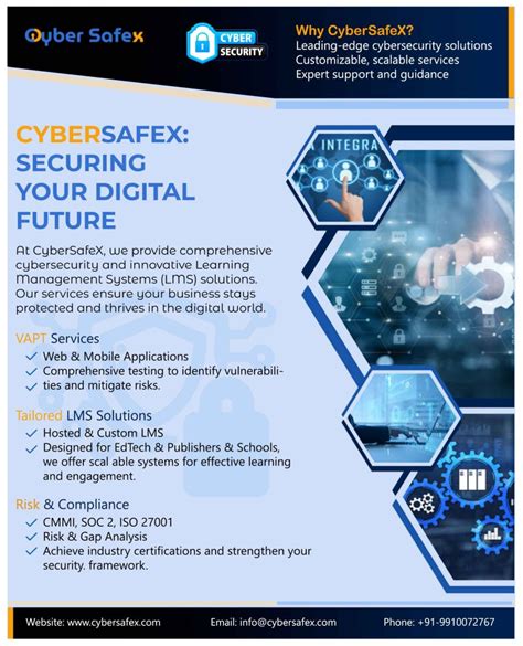 Cybersafex Cybersecurity Vapt Lms Freegapanalysis Digitalsecurity