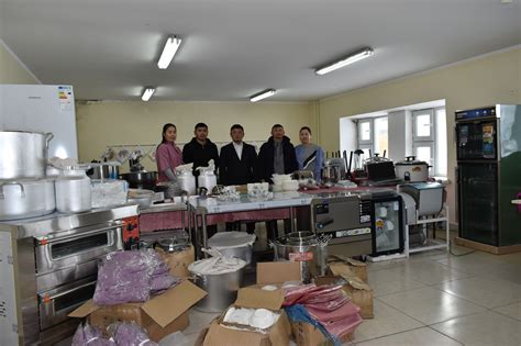 ЕБС ын дотуур байранд гал тогооны тоног төхөөрөмж нийлүүллээ