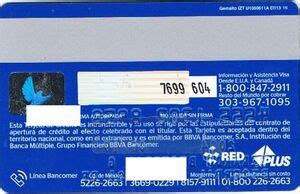 Tarjeta De Banco Negocios Bancomer México Colmx Vi 010601