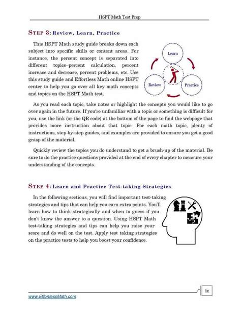 Hspt Math Practice Test Printable