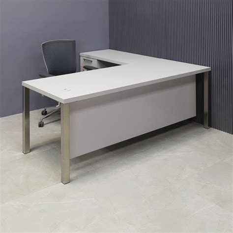 L Shape Executive Office Desks Ready To Ship