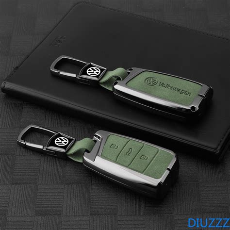 Capa De Zinco Liga De Metal Para Carro Chave Flip Fob VW Volkswagen Golf Bora Jetta Scirocco