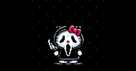 This User Loves Horror Movies Ghostface Pixel Art By Strange Dollz