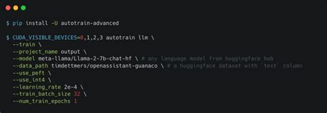 Abhishek Thakur On Linkedin Autotrain Advanced Supports Multi Gpu Training For Llms Now