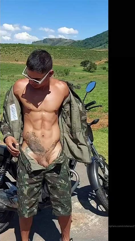 HOT Biker Wank Outdoors ThisVid Com