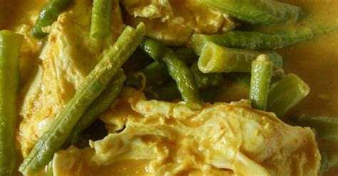 Resep Gulai Kacang Panjang Telur Ceplok Oleh Cut Khairul Bariyyah