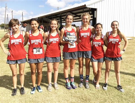 Varsity Girls Cross Country Win Mcgregor Invitational Meet Groesbeck