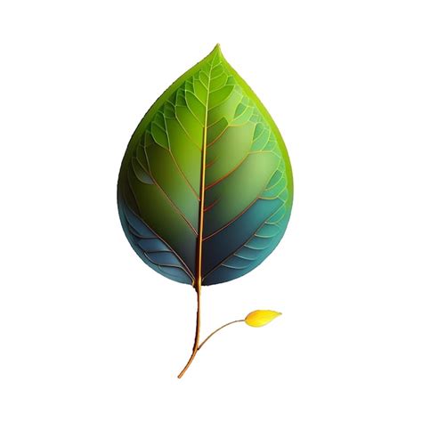 Premium Psd Green Leaf Png