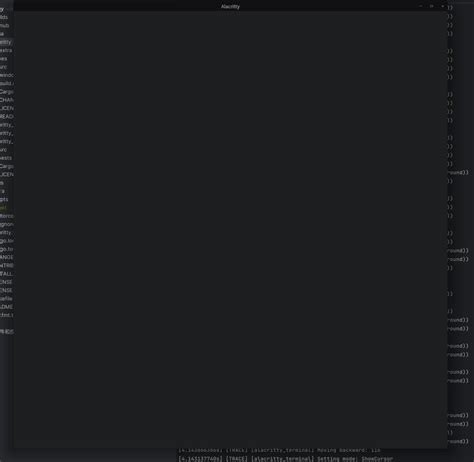 The Requested Context Api Isnt Supported · Issue 6632 · Alacrittyalacritty · Github