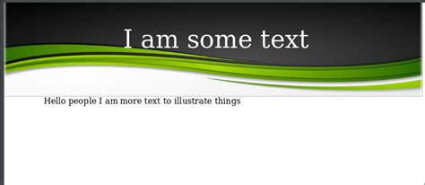 Graphics Inserting Image With Overlaying Text As Title Outside Of