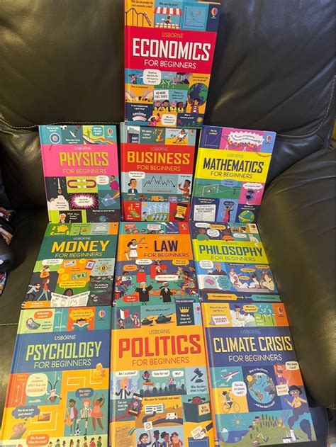 【現貨】全新 Usborne For Beginners 全套10册economics Business Philosophy Politics Money 兒童政治經濟金融哲學商業