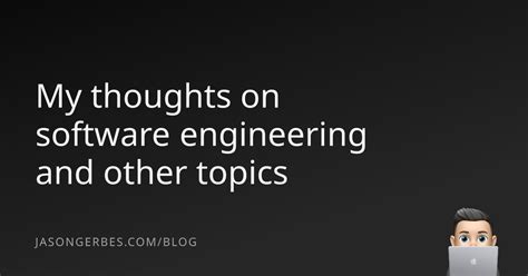 Blog Jason Gerbes