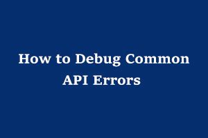 How To Debug Common API Errors SS Blog