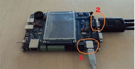 Experimental Setup 1 USB Cable Of The Board Connected To USB Port Of Download Scientific