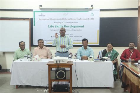 Tot On Life Skills Development Under Pksf And World Bank Funded Raise