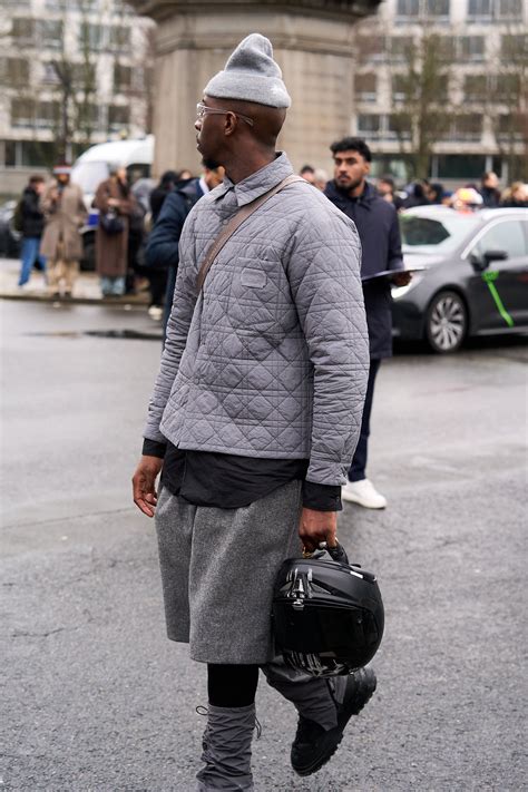 Behold The Best Street Style Looks From Black Men At Paris Fashion