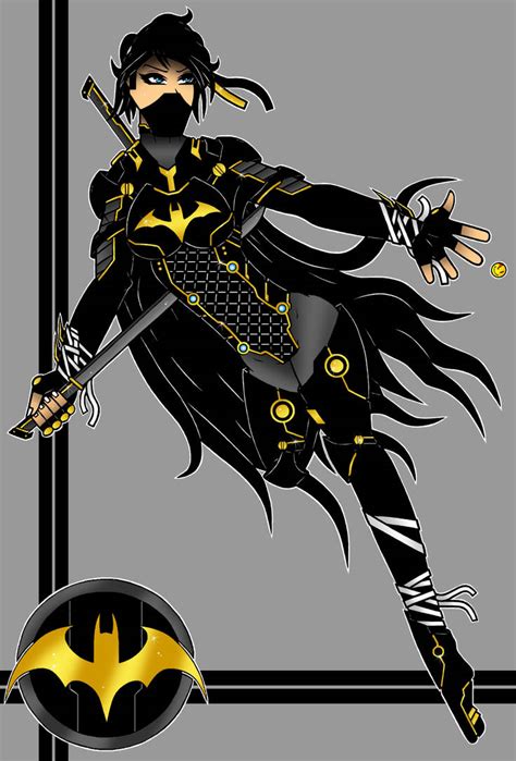 Black Bat Cassandra Cain By Flash Art Light On Deviantart