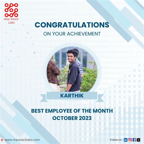 Max Stack Labs On Linkedin Employeespotlight Hardworkpaysoff Maxstacklabs Msl Bestemployee