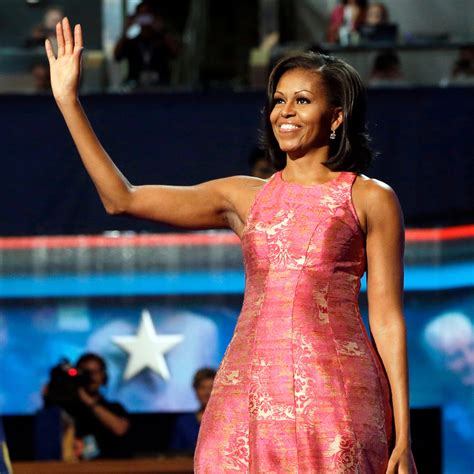 Michelle Obama Blue Dress