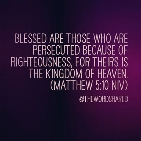 Blessed Are Those Who Are Persecuted