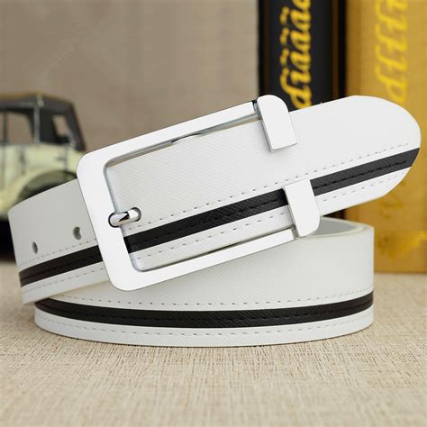 Ceinture Cuir Homme Blanc Ceinturepourhomme