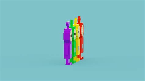 3d Teletubbies Model Turbosquid 1941894