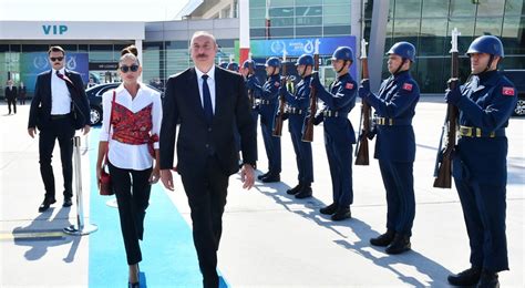 President Ilham Aliyev Completes His Working Visit To Turkiye Reportaz
