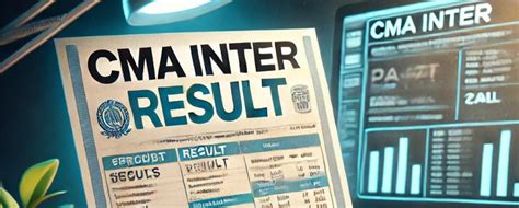 Cma Inter Result 2024 25 Check Your Exam Results Online Now